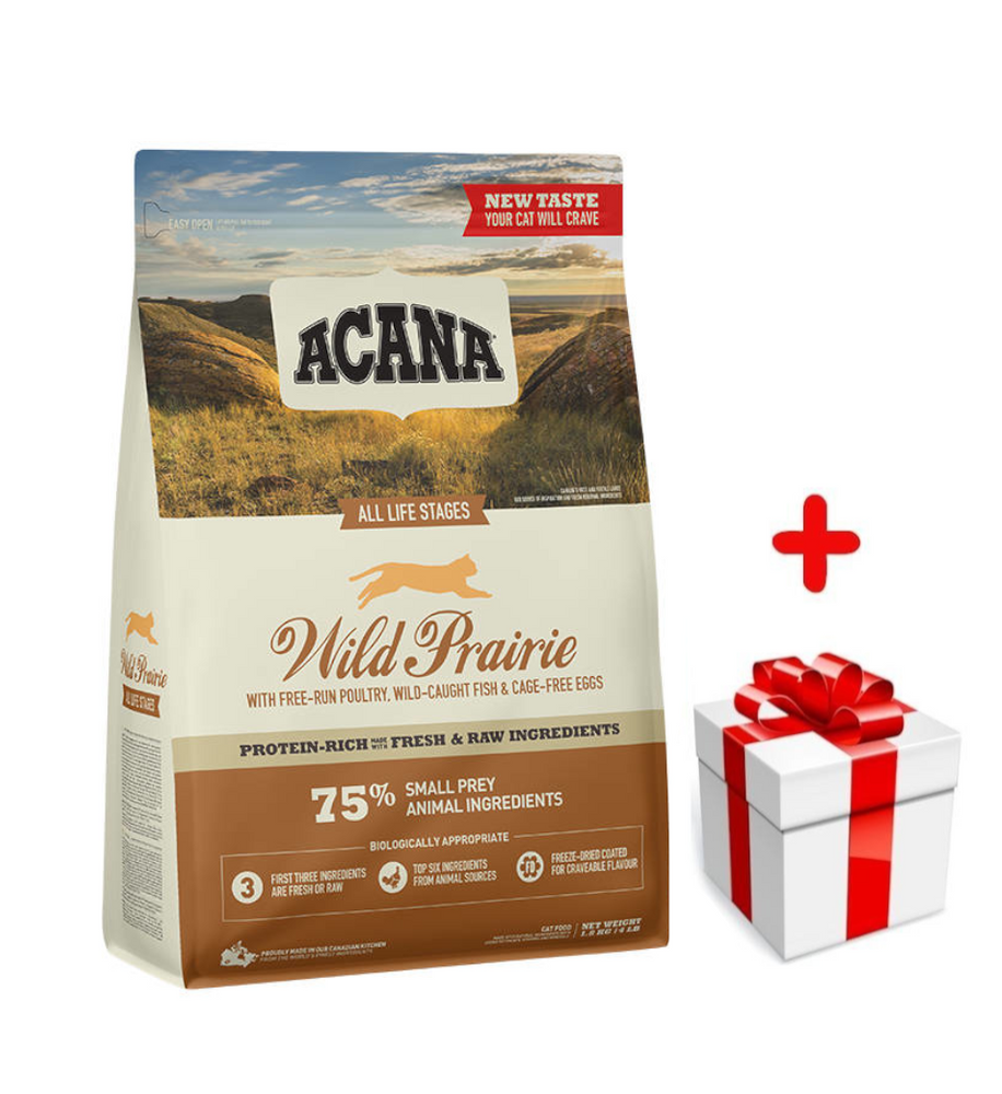 ACANA Wild Prairie Cat 1,8kg + niespodzianka dla kota GRATIS! | Sklep zoologiczny ZooArt