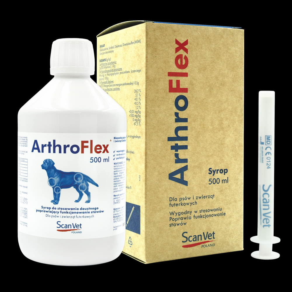 Arthroflex 500ml + niespodzianka dla psa GRATIS | Sklep zoologiczny ZooArt