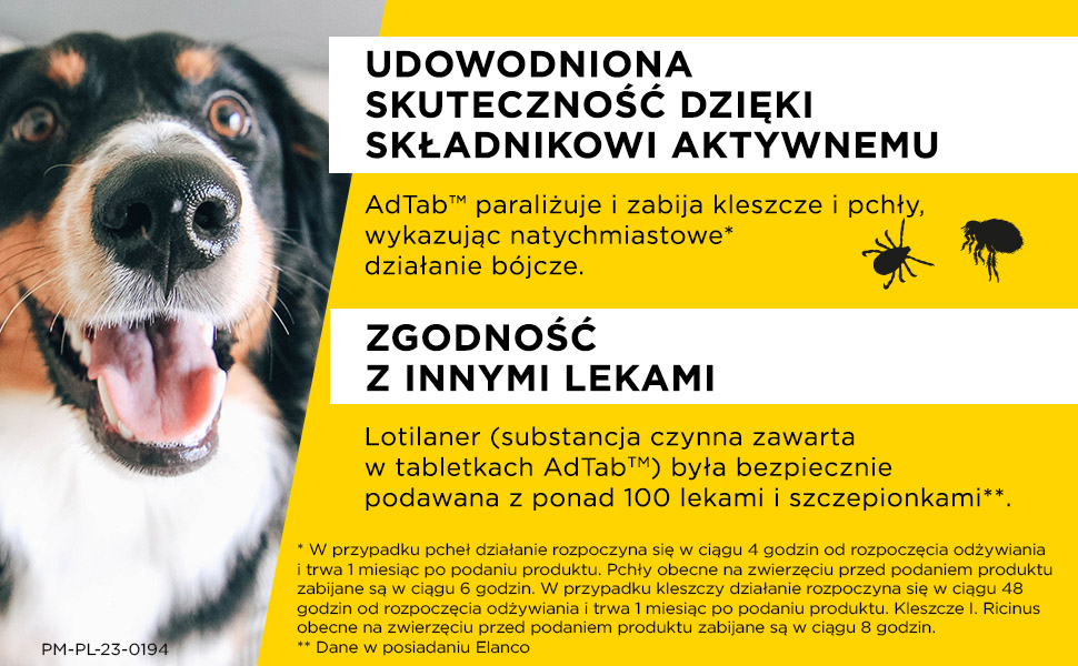 ELANCO AdTab Dog 450mg x 1tabl | Sklep zoologiczny ZooArt