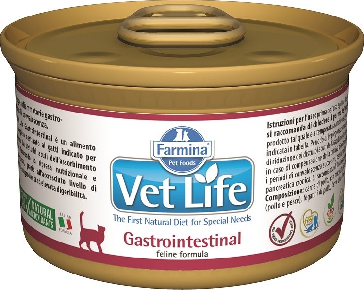 Farmina Vet Life Gastrointestinal Cat 85g | Sklep zoologiczny ZooArt