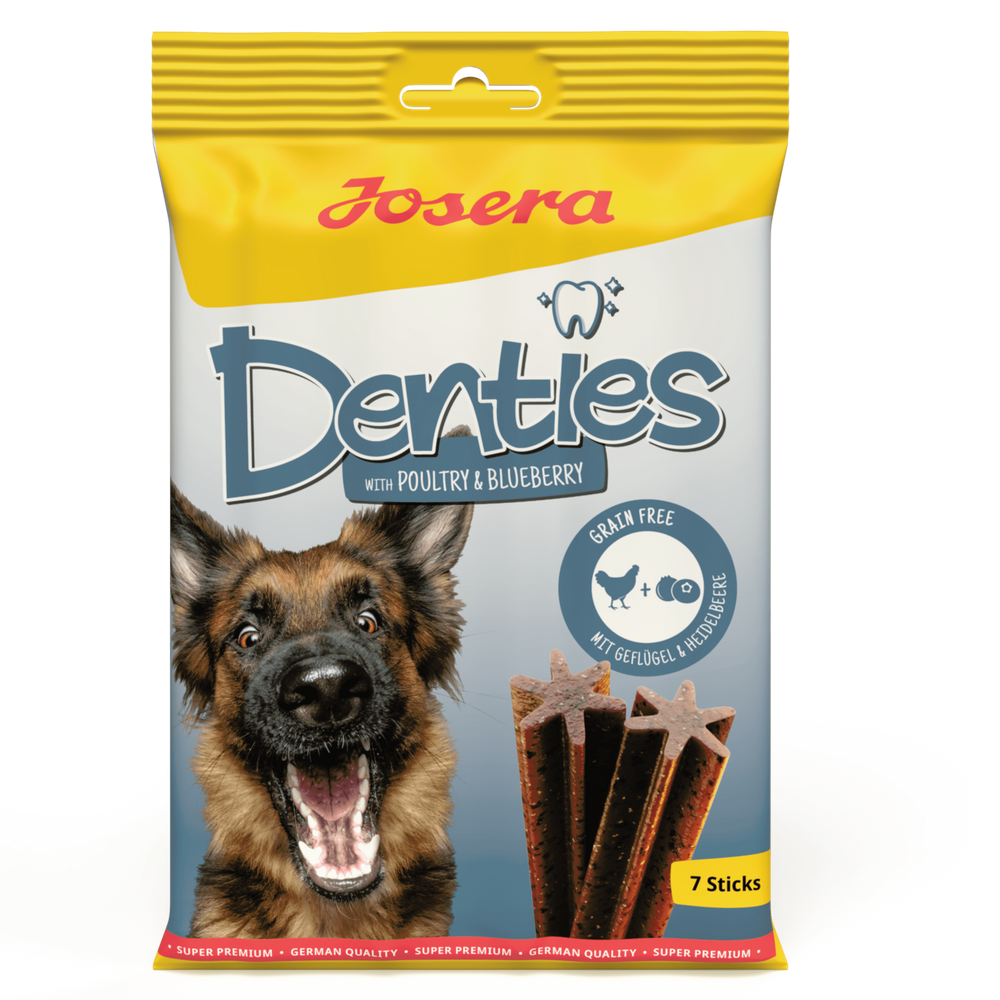 JOSERA Denties z drobiem i jagodami 180g | Sklep zoologiczny ZooArt