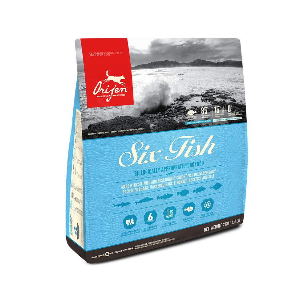 ORIJEN Six Fish Dog 2kg | Sklep zoologiczny ZooArt