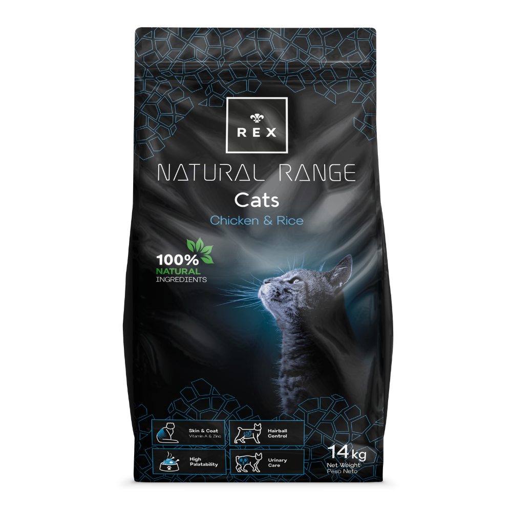 Rex Natural Range Cats Chicken & Rice 2x14kg | Sklep zoologiczny ZooArt