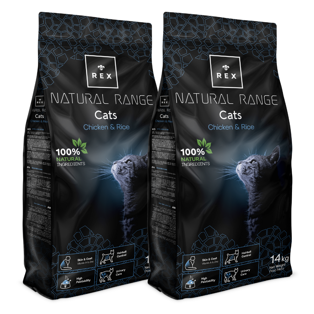Rex Natural Range Cats Chicken & Rice 2x14kg | Sklep zoologiczny ZooArt