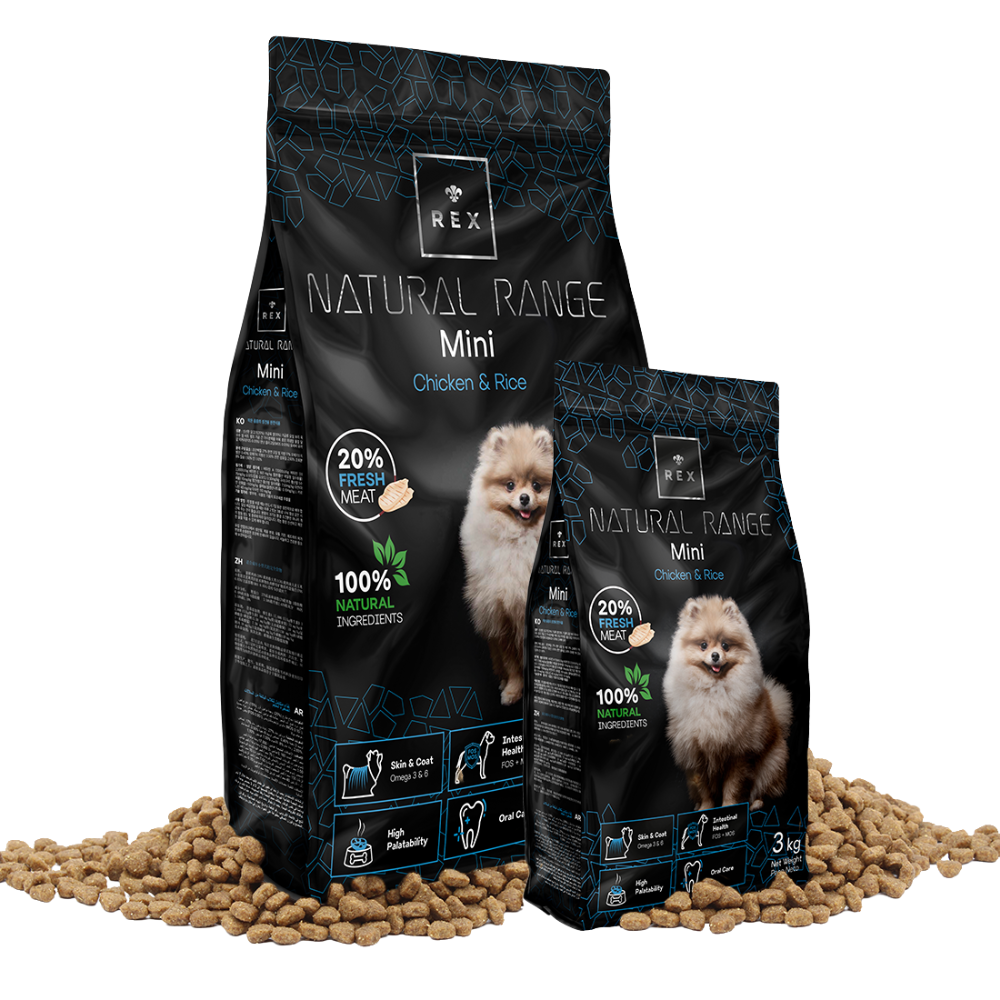 Rex Natural Range Mini Chicken & Rice 2x3kg | Sklep zoologiczny ZooArt